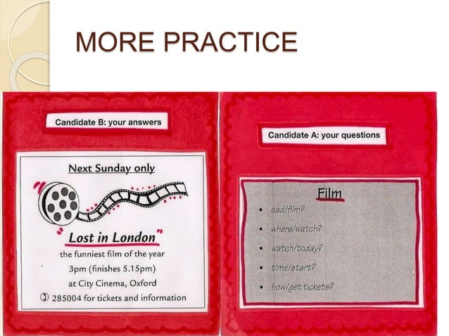 Ket speaking activities | PPTX