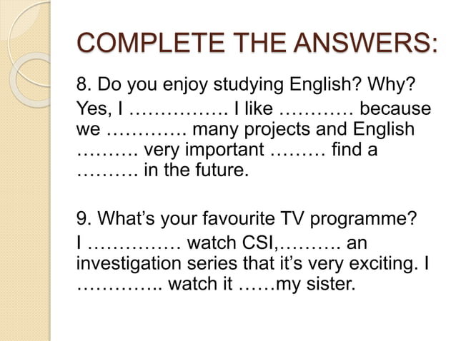 Ket speaking activities | PPTX