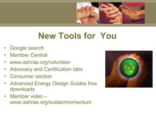 ASHRAE Staff Presentation | PPT