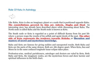 [ Ketu is associated with the meena avatar (fish incarnation) of vishnu ...