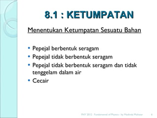 Ketumpatan | PPT