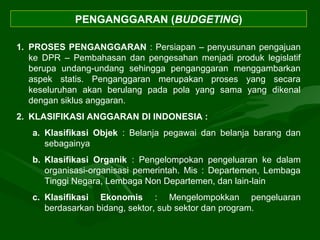 Keuangan (anggaran) | PPT
