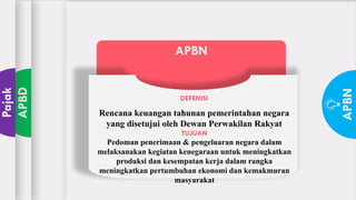 Keuangan Negara penganggaran APBN dan APBD | PPTX