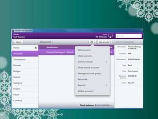 Administrasi Keuangan INESOFT CASH ORGANIZER | PPTX