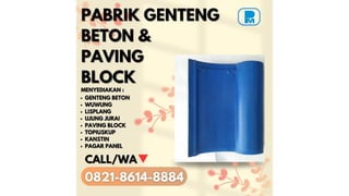 Keunggulan Genteng Cor Flat untuk Atap Rumah Modern, Genteng Cor Flat ...