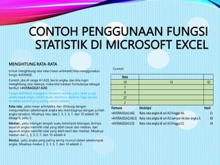 keunggulan Microsoft Excel dalam pengolahan data.pptx