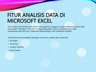 keunggulan Microsoft Excel dalam pengolahan data.pptx