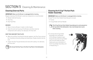 Keurig Models : MINI Plus B31 Use & Care Guide Bilingual | PPT