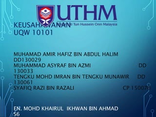Keusahawanan | PPT