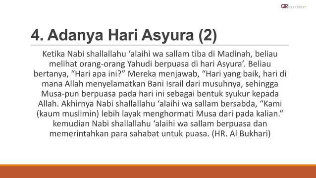 Bulan Muharram dan Keutamaan Beribadah | PPTX