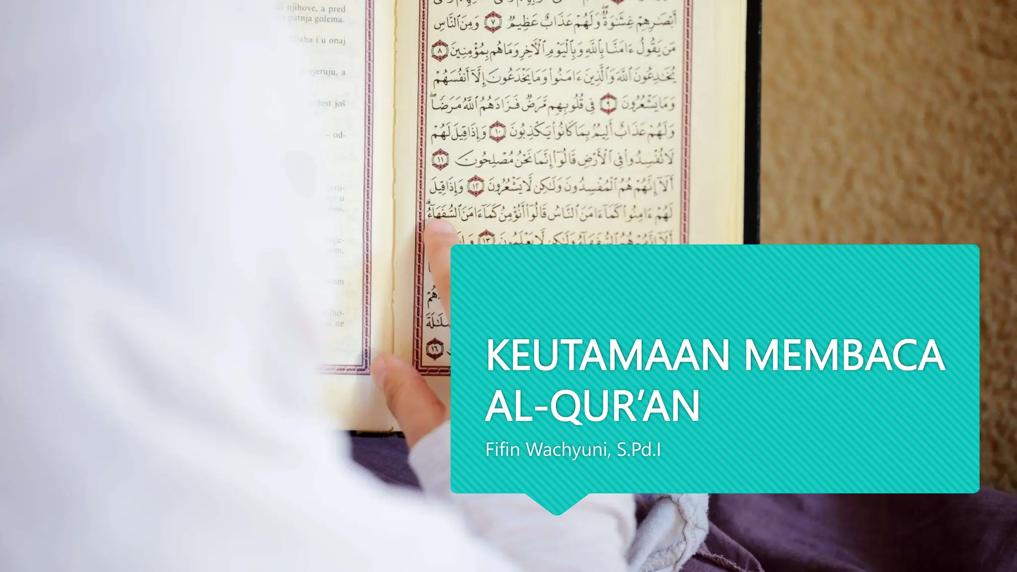KEUTAMAAN MEMBACA ALQURAN bagi mahasiswa .pptx