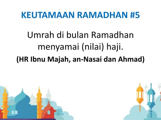 Keutamaan Puasa dan Ramadhan | PPTX