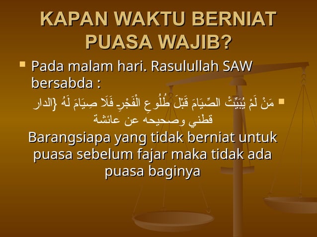Keutamaan Ramadhan sebagai pelajaran bag | PPT