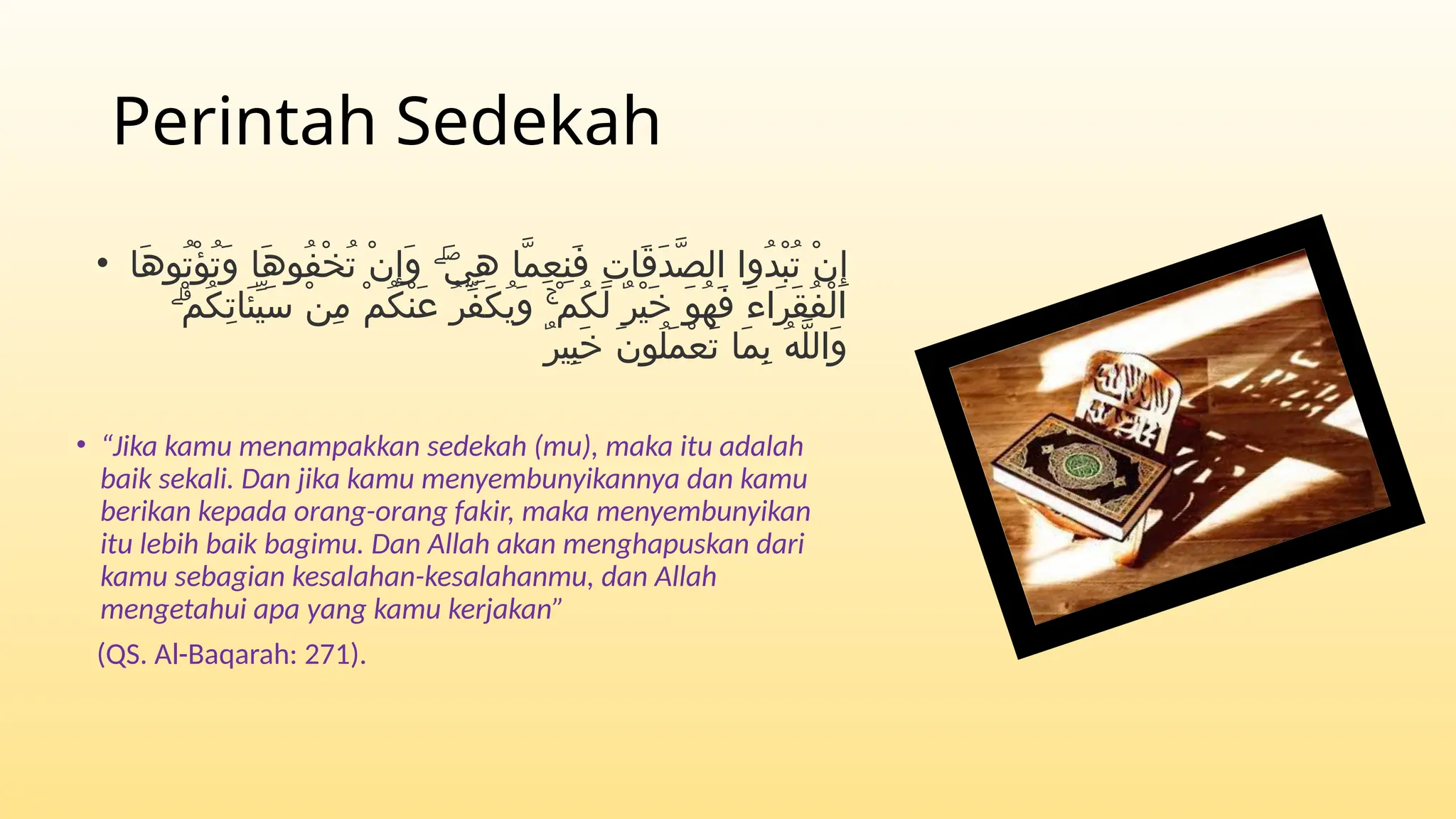 Keutamaan Sedekah dalam pandangan Islam. | PPTX