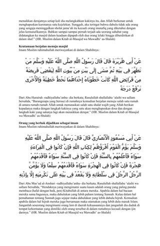 Keutamaan sholat lima waktu | PDF