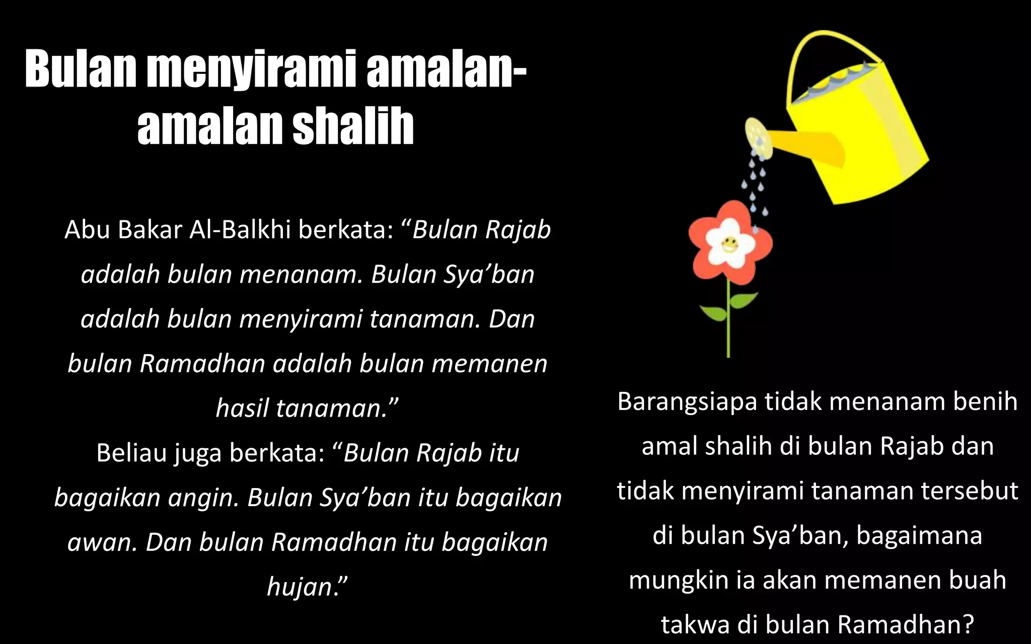 Keutamaan syaban dan ramadhan | PPTX