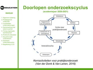 Keuze bachelorproef 2020 2021 | PPTX | Undergraduate Education | College Education