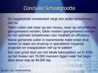 Keuzen voor samenwerking 2 | PDF