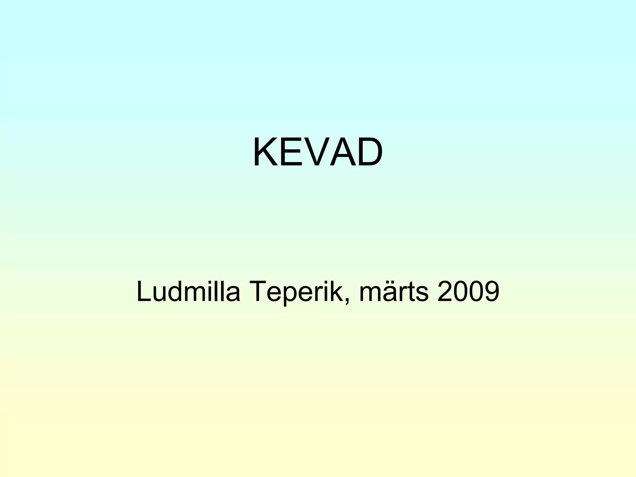 Kevad 2 5.Klass | PPT