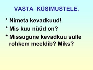 Kevad 2 5.Klass | PPSX