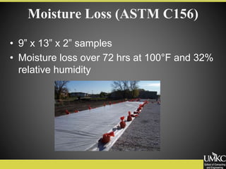Internal Curing of Pervious Concrete using Lightweight Aggregate | PPT