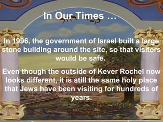 Kever Rachel Vayishlach. | PPT