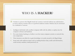 Introduction To Ethical Hacking | PPT