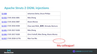 DevSecCon London 2018: Variant Analysis – A critical step in handling ...
