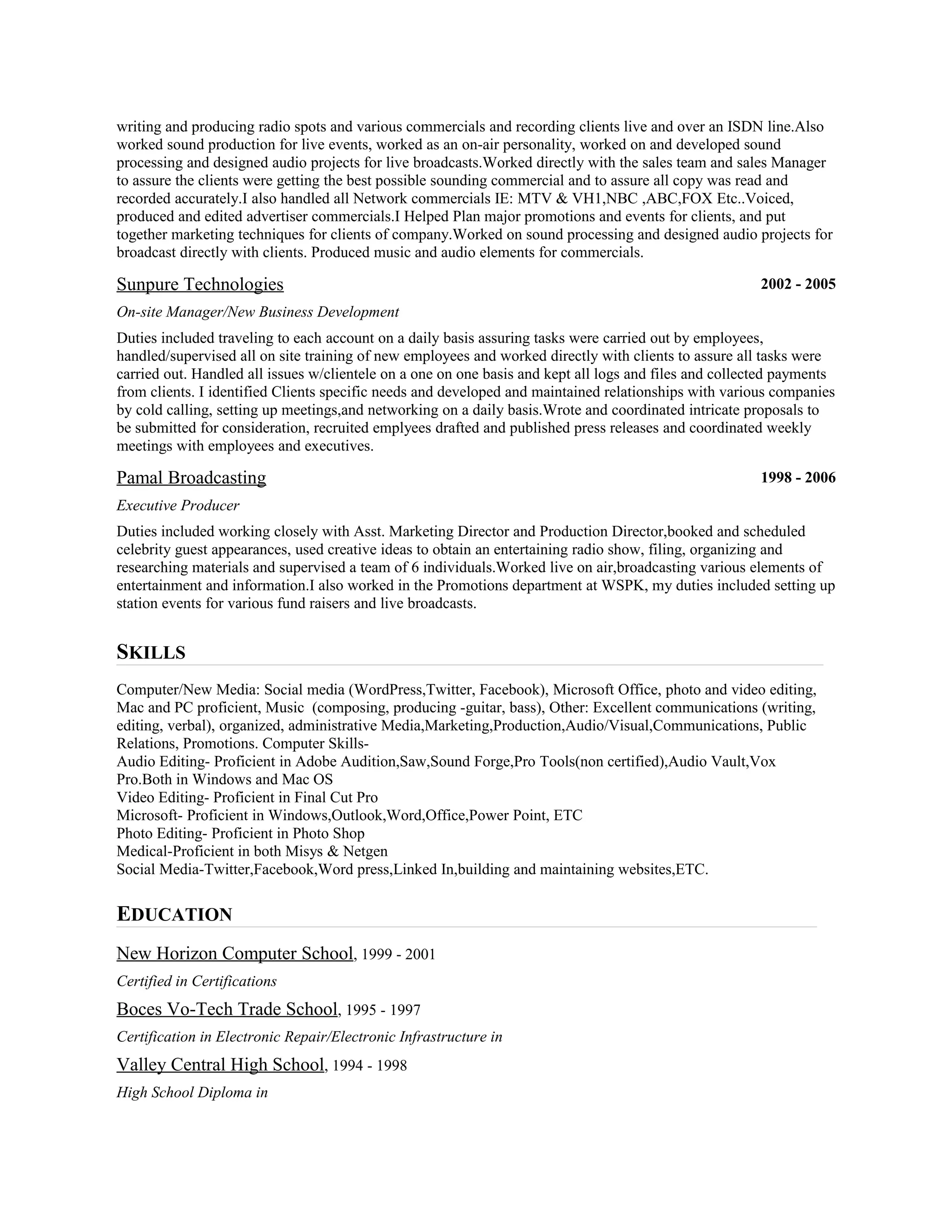 Resume (4) | DOC