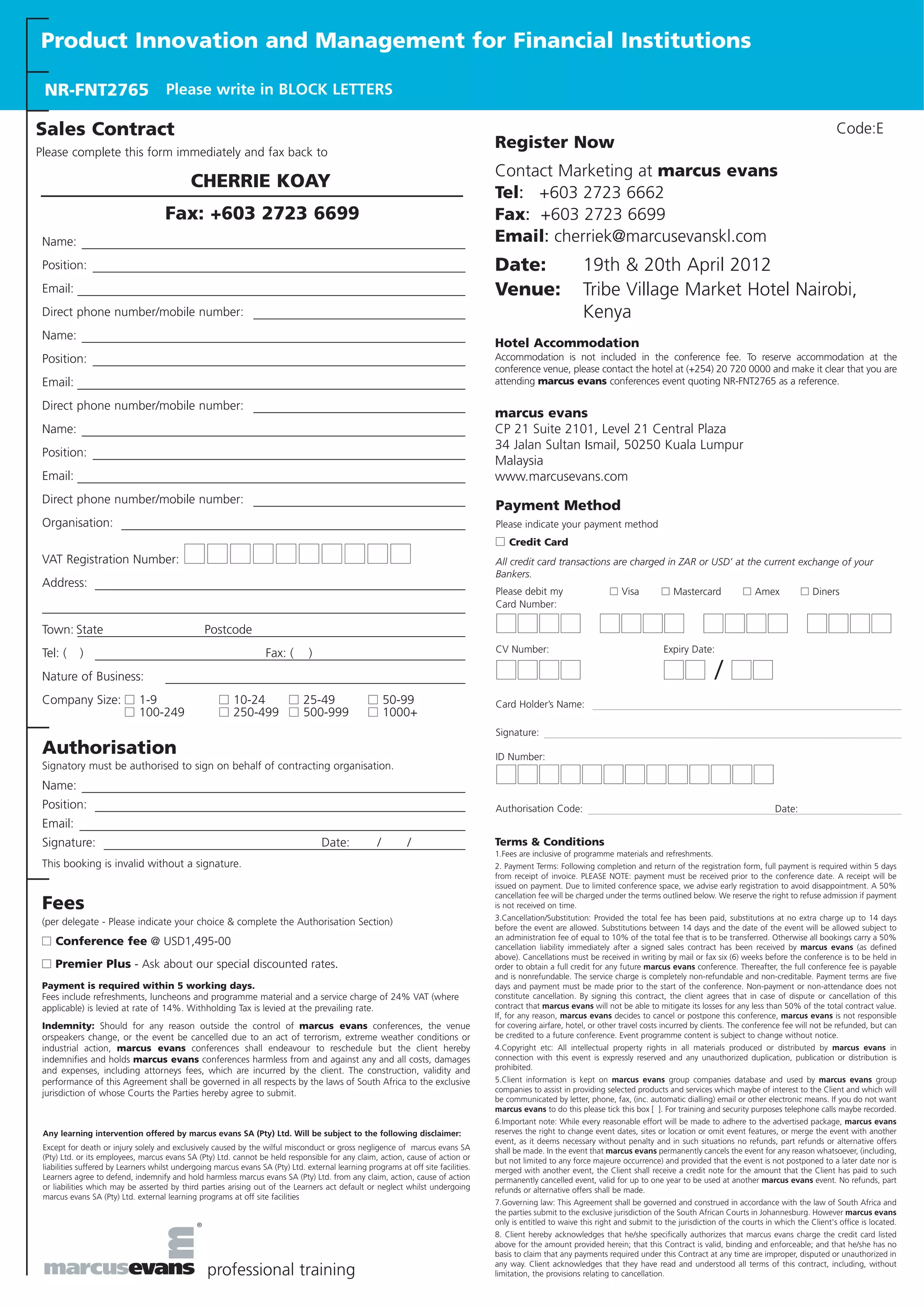 Kevin chetty, product innovation and management for financial ...