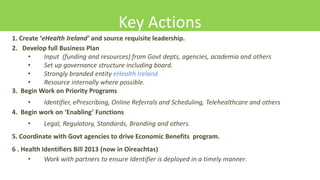 Kevin Conlon ehealth Strategy, Department of Health | PPTX