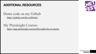 .NET Fest 2019. Kevin Dockx. OpenID Connect In Depth | PPTX | Internet | Computing