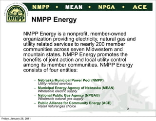 Kevin Gaden of Municipal Energy Agency of Nebraska | PDF