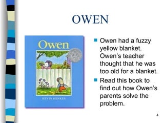 Kevin Henkes PP | PPT | Books and Literature