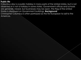 Columbus day | PPT
