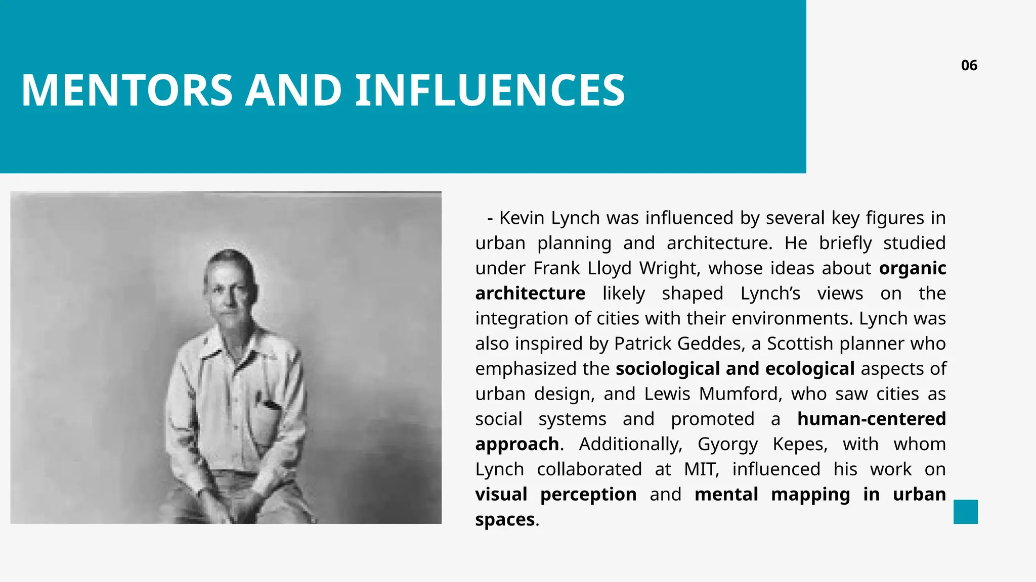 Kevin Lynch The document discusses various types of public realm spaces ...