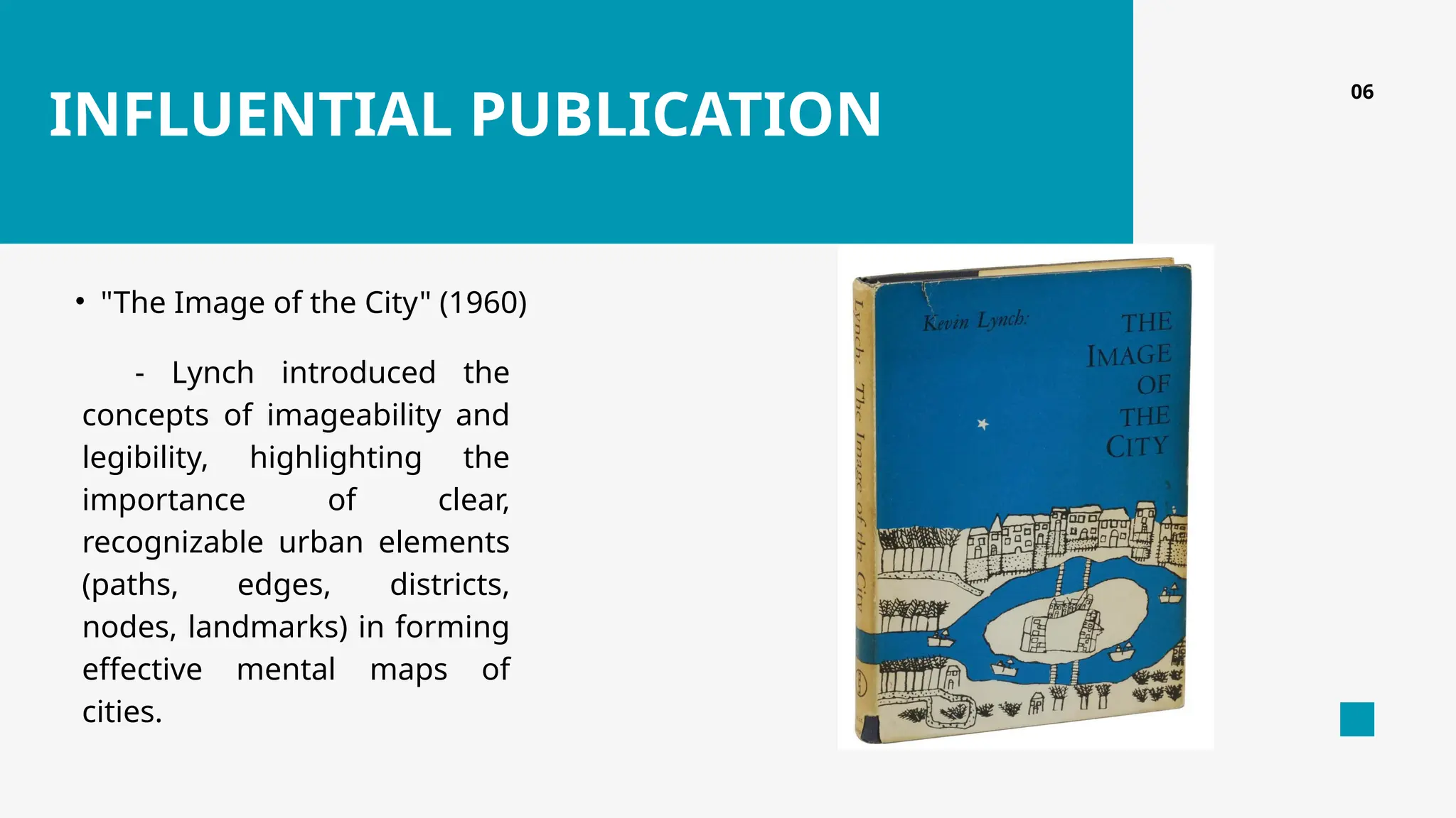 Kevin Lynch The document discusses various types of public realm spaces ...