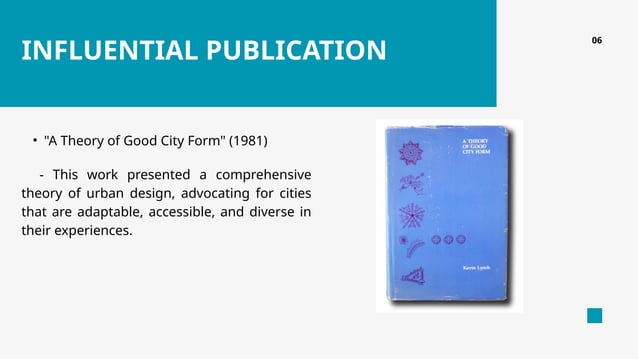 Kevin Lynch The document discusses various types of public realm spaces ...