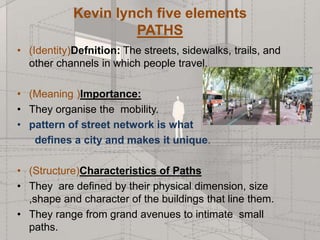 Urban elements in interior spaces | PPTX