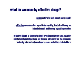 Kevlin Henney Effective Design | PDF | Technology & Computing