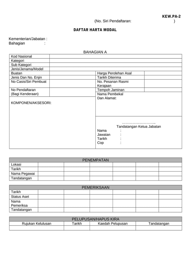 Kew[1].pa 2 (daftar harta modal) | DOC