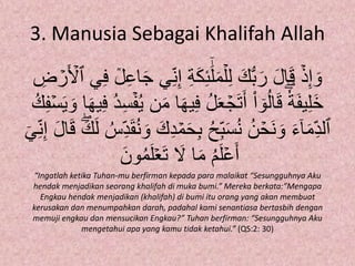 Kewajiban manusia dan implikasinya terhadap pendidikan islam | PPTX