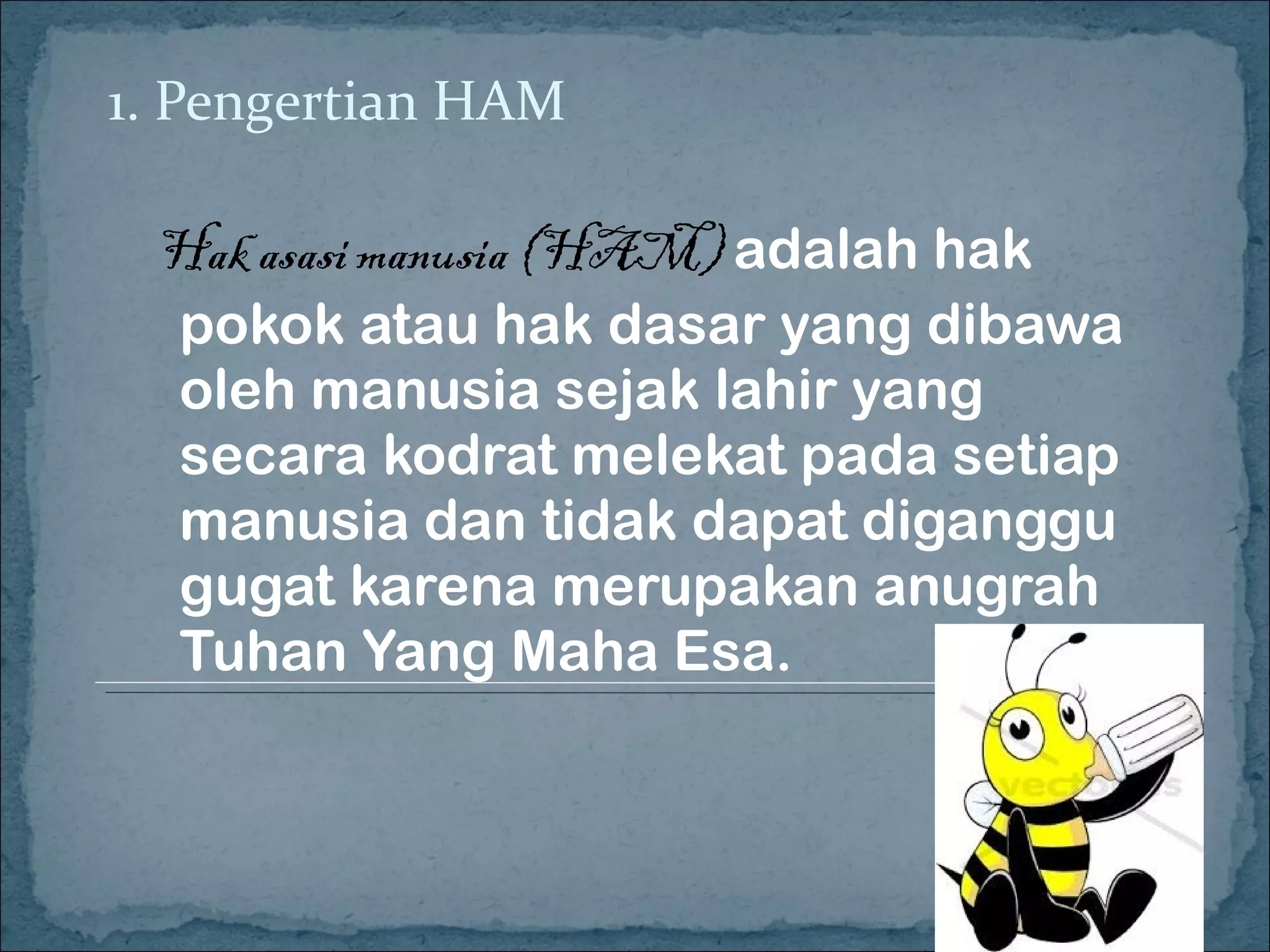 HAM DAN CONTOH PELANGGARANNYA DI INDONESIA | PPT