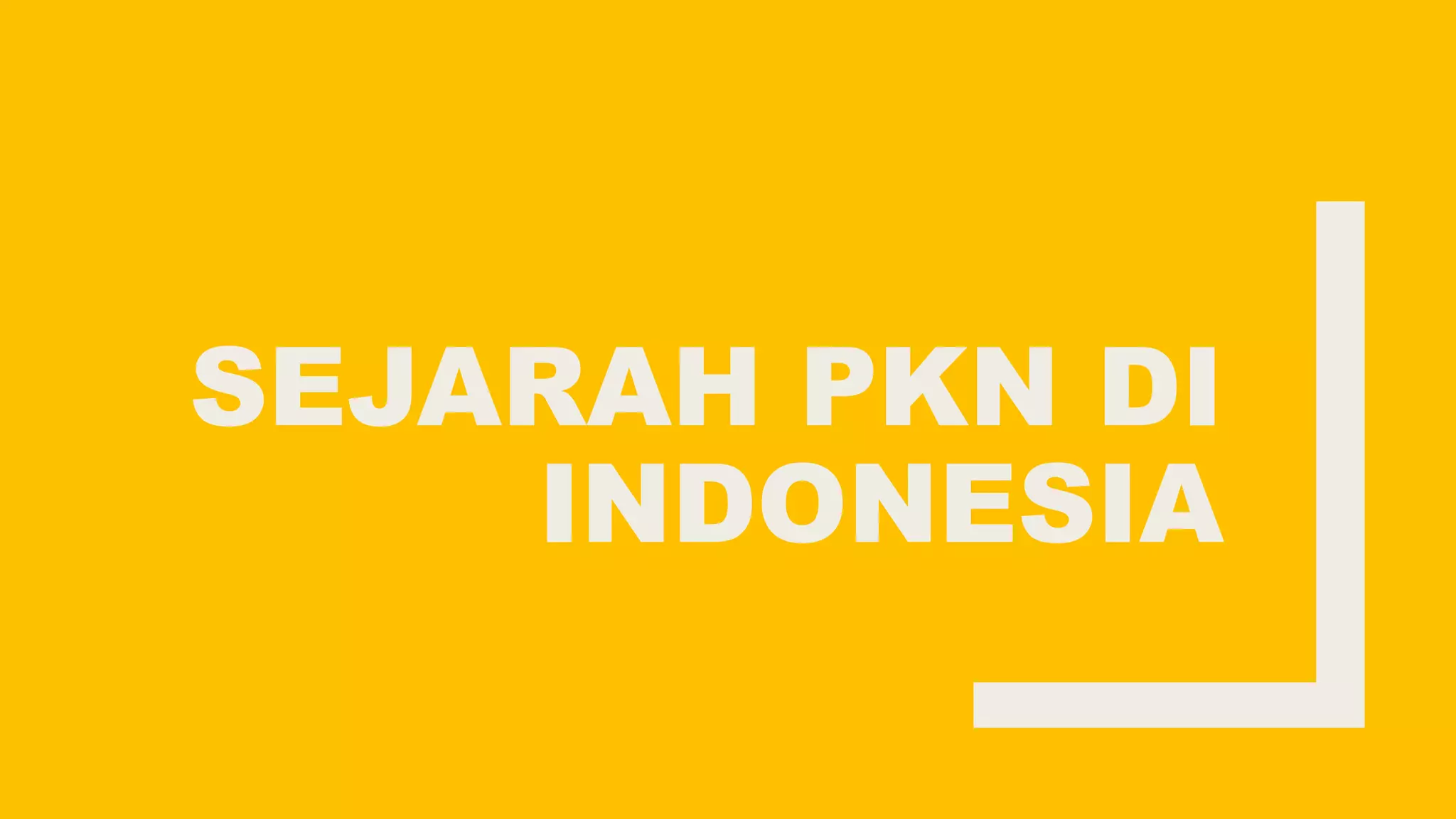 Istilah dan Sejarah PKn | PPTX
