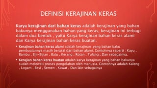 Kerajinan Bahan Keras logam | PPTX