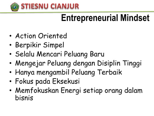 Kewirausahaan STIESNU.ppt