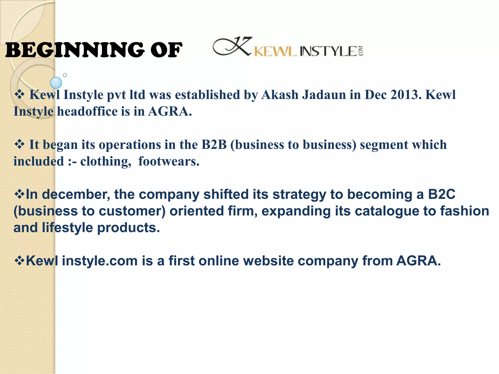 Kewl Instyle Presentation | PPT