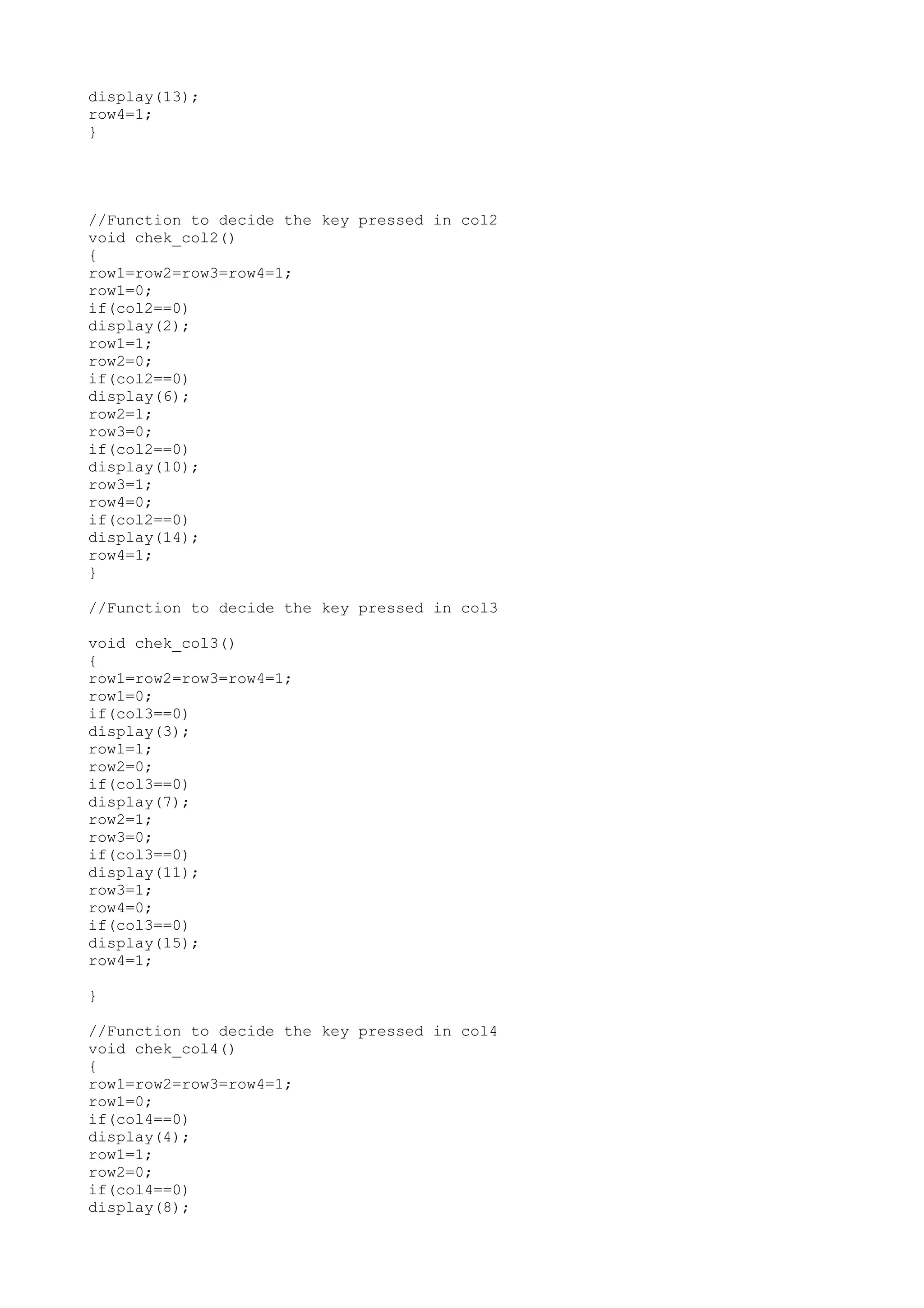 Keypad program | PDF
