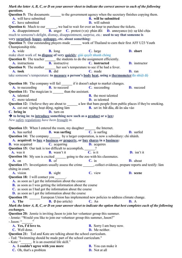 KEY - 401.doc | Educational Assessment | Education