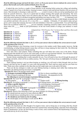 KEY - 401.doc | Educational Assessment | Education